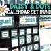 Bright Days Classroom Calendar Set Calendar Bulletin Board Set Calendar ...