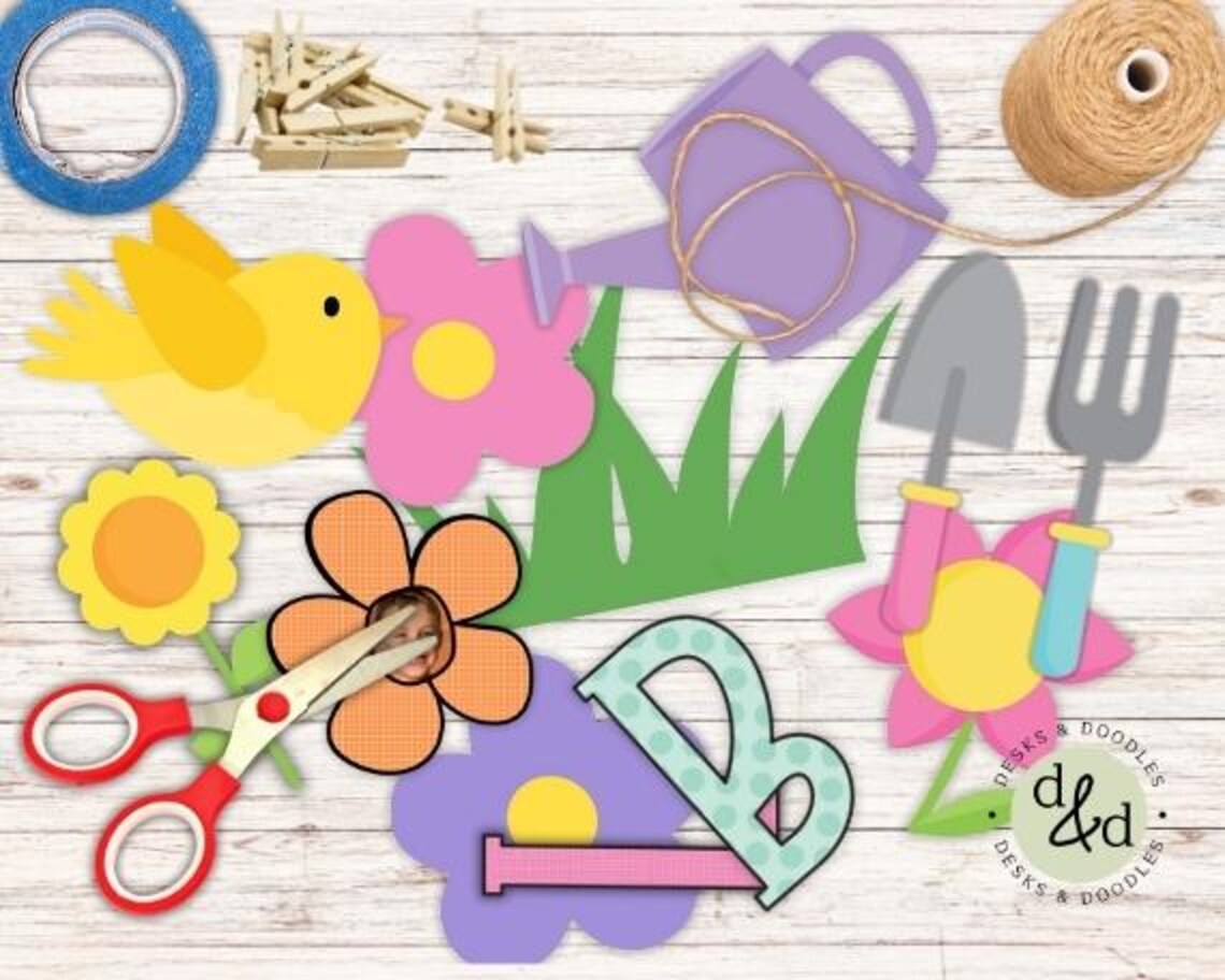 Bright Spring Bulletin Board Classroom Set - Bloom Where You Are ...