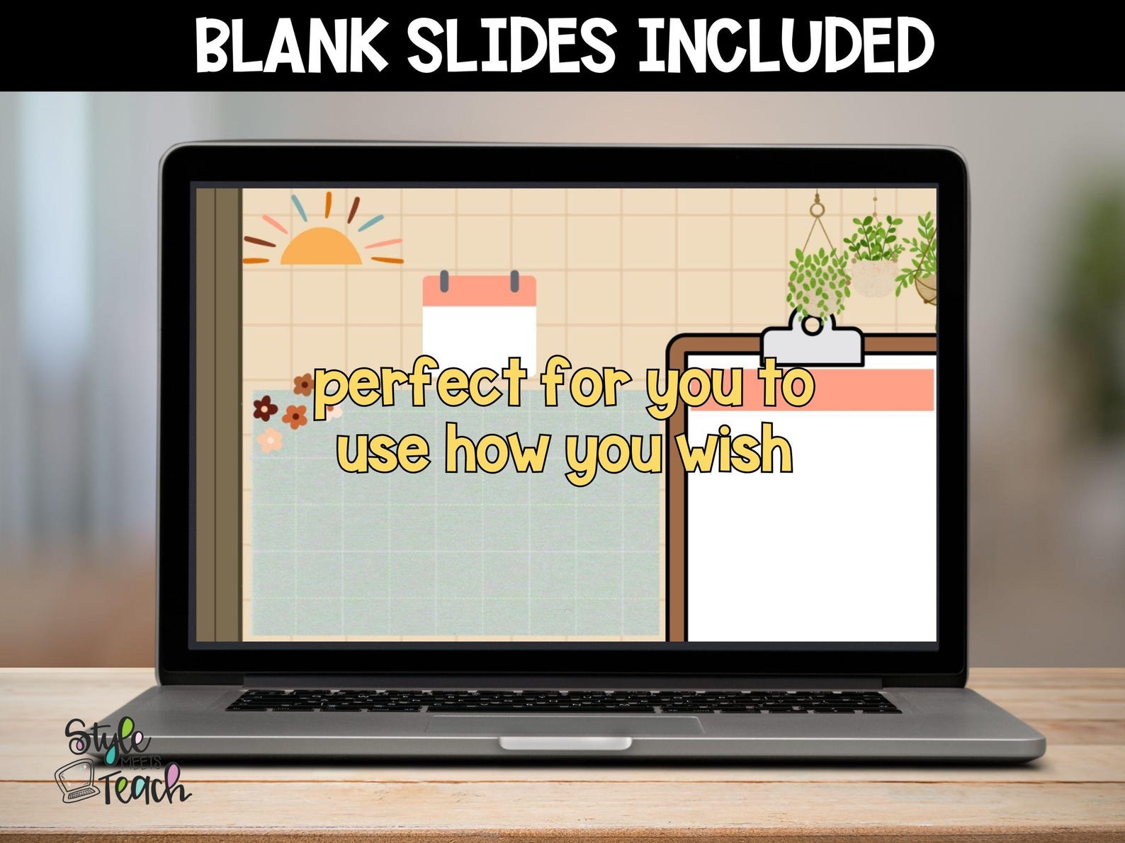 BOHO Morning Message Google Slides| Back to School | Good Morning ...