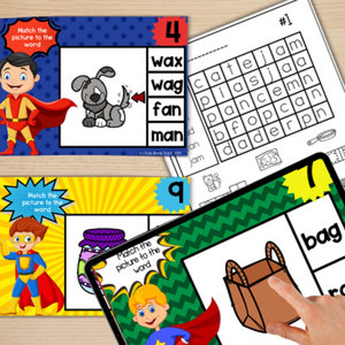 Short A CVC BOOM CARDS| Digital Learning Games| No Prep Reading Centers ...