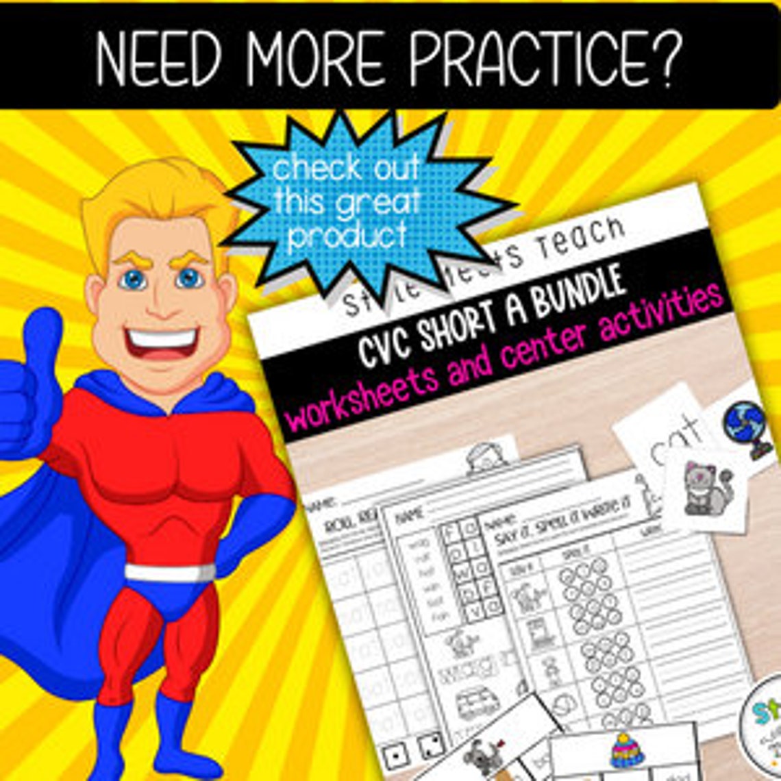 Short A CVC BOOM CARDS| Digital Learning Games| No Prep Reading Centers ...