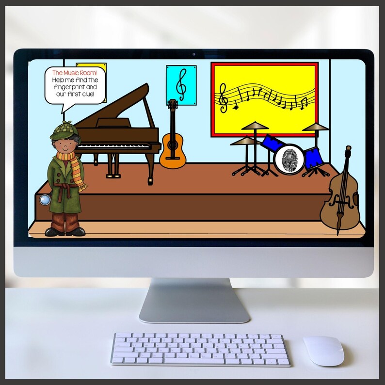 Editable Digital Escape Room Game for Kids | Printable Classroom ...
