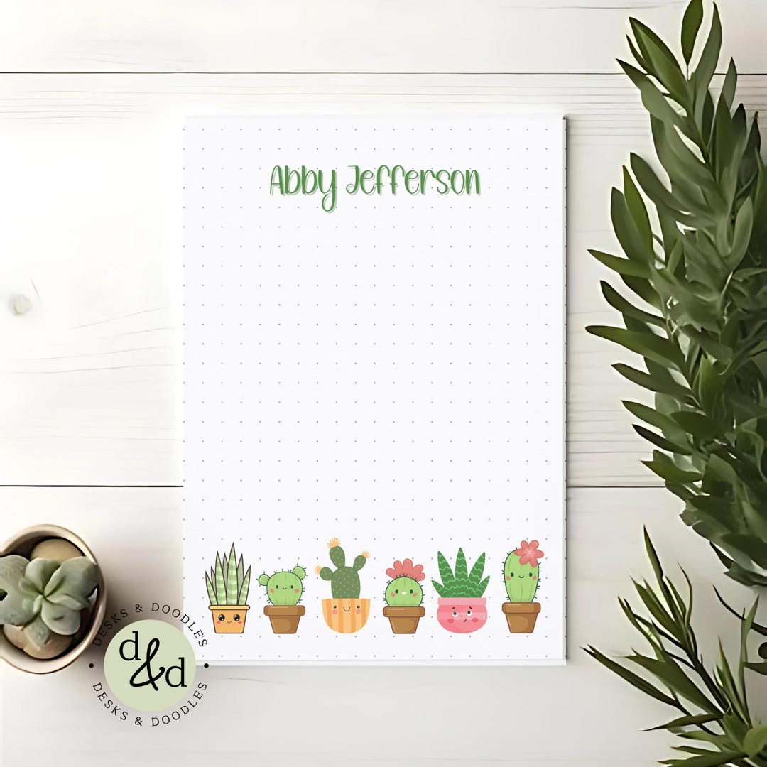 Personalized Gift for Teacher Notepad, Custom Teacher Appreciation Gift ...