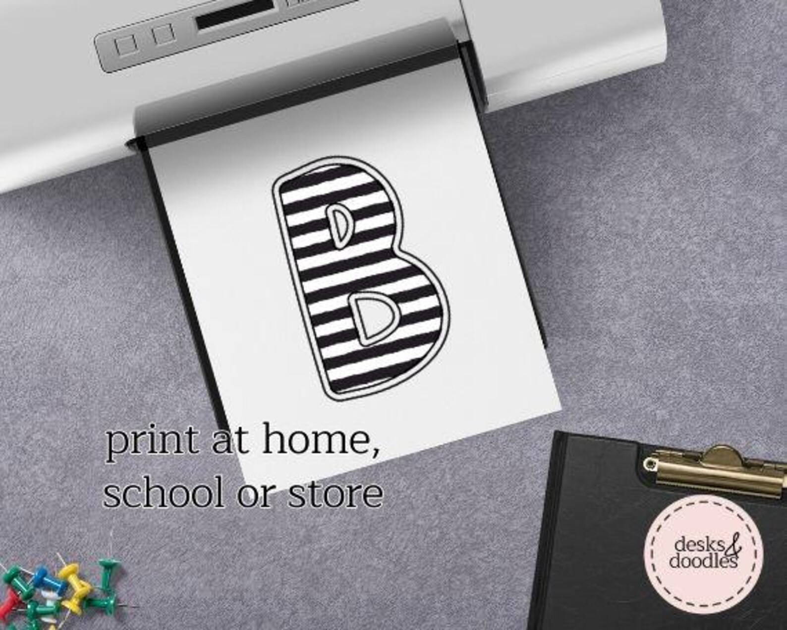 Black & White Bulletin Board Letters| A-Z Bulletin Board Decor| Teacher ...