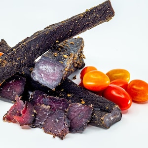 Traditional South African Biltong. Dried Beef Snack. 3oz, 8oz and 16oz ...