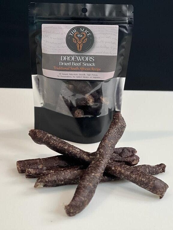 Droewors dried Sausage. Traditional South African Beef Snack. 3oz, 8oz ...