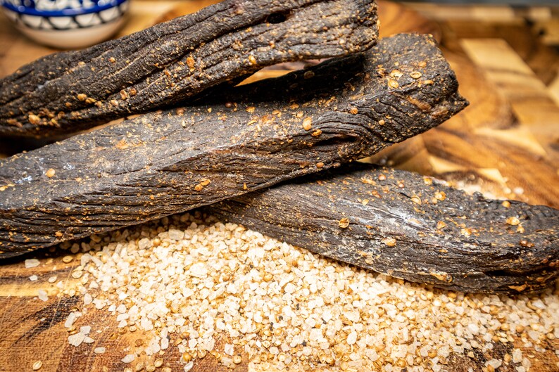 Traditional South African Biltong. Dried Beef Snack. 3oz, 8oz and 16oz ...