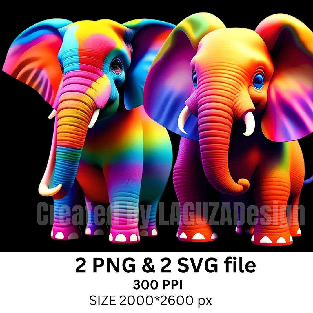 Baby-elephant Sublimation Design Transfer Design T-shirt - Etsy