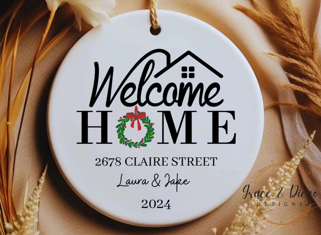 Custom House Warming Gift, Personalized New Home Gift, First House ...