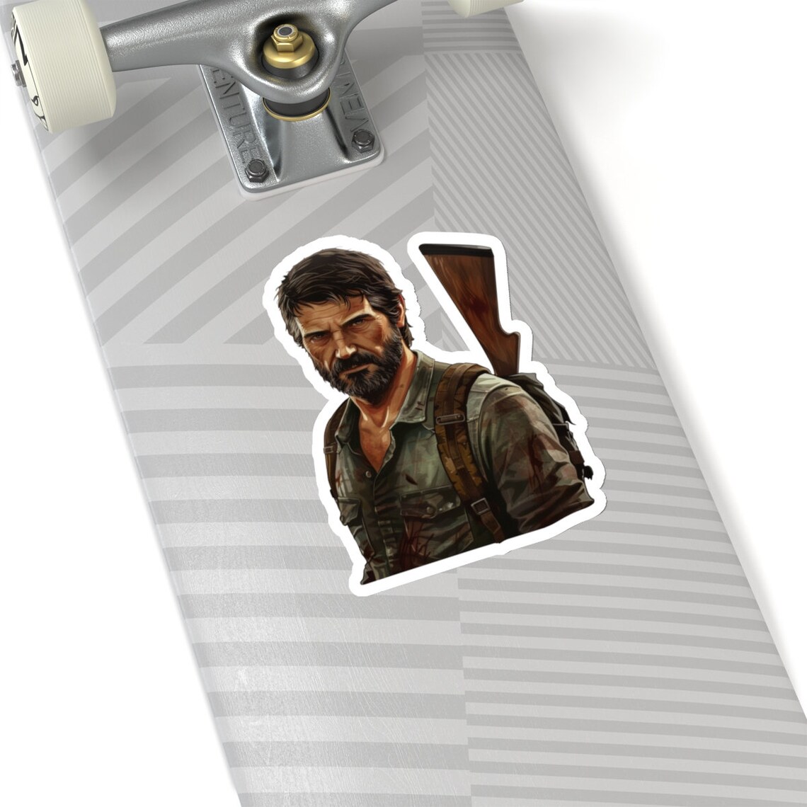 Joel Last of Us Vinyl Sticker, Video Game Sticker, Gaming Decal, Laptop ...