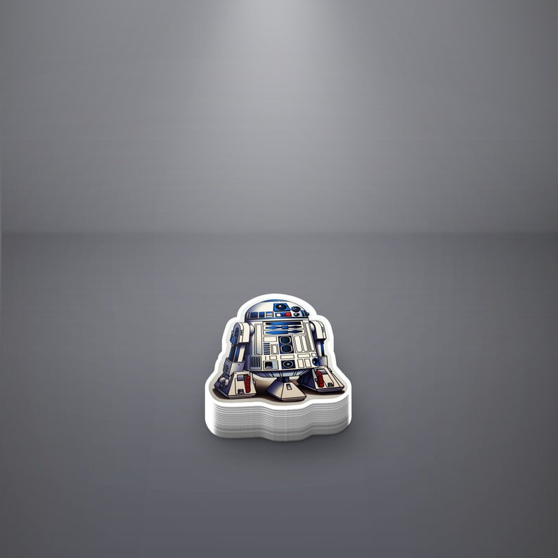 Star Wars R2D2 Tattoo Sticker, Droid Decal, Laptop Decoration, Geek ...