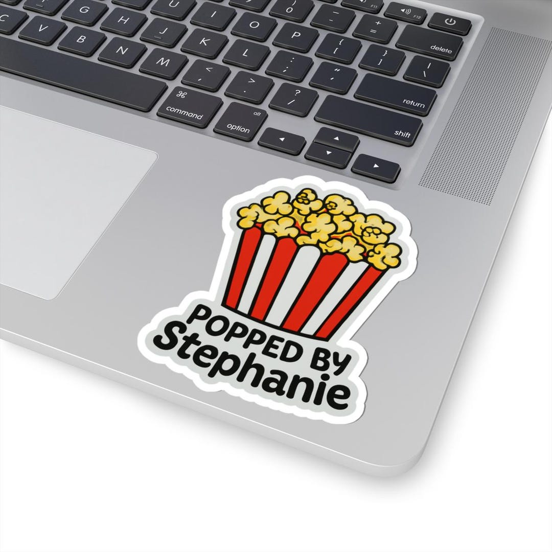 Popped by Stephanie Sticker - Etsy