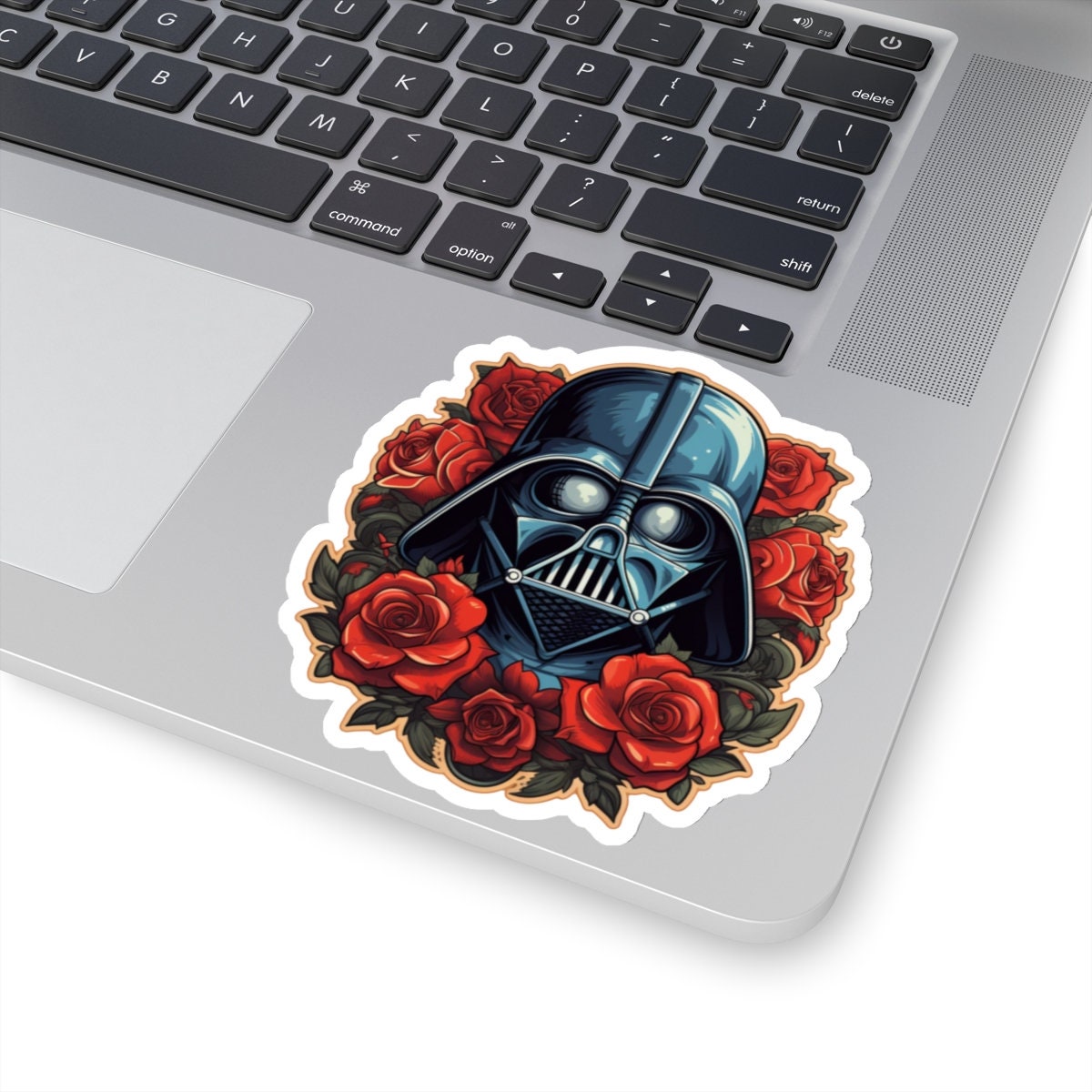 Darth Vader Tattoo Style Sticker, Star Wars Decal, Laptop Decal, Car ...