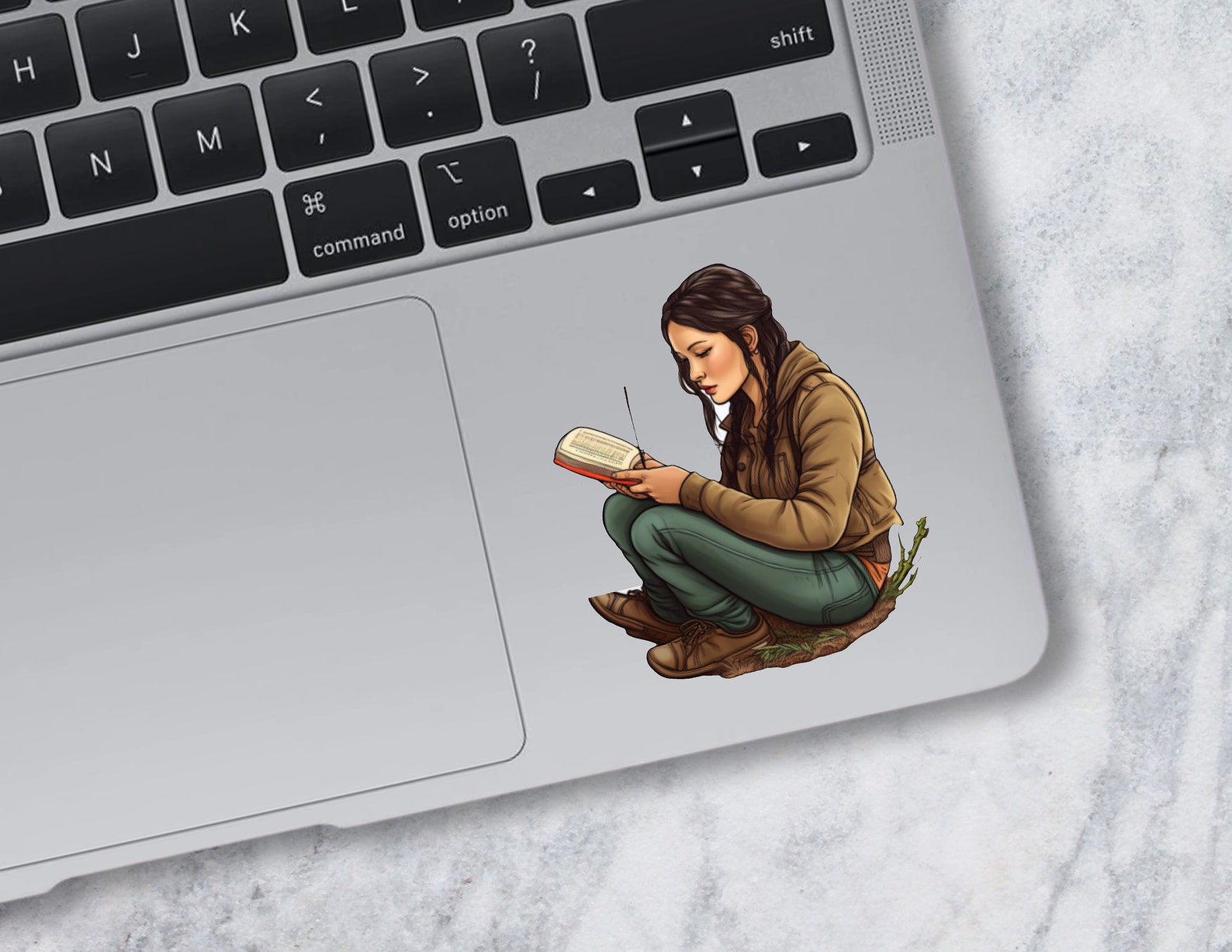 Hunger Games Katniss Everdeen Sticker, Bookish Vinyl Decal, Reading ...