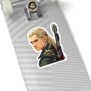 Legolas Vinyl Sticker, Lord of the Rings Decal, Fantasy Fan Gift ...