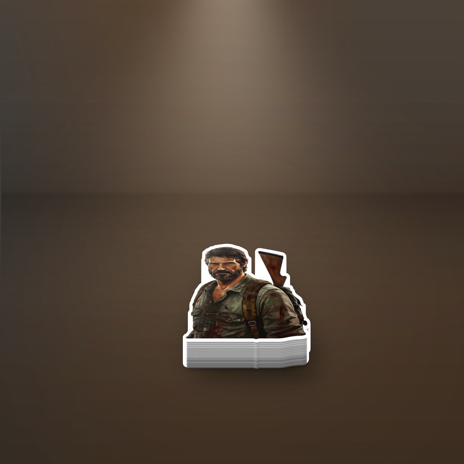 Joel Last of Us Vinyl Sticker, Video Game Sticker, Gaming Decal, Laptop ...