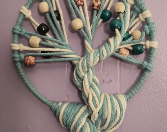 Tree of Life Yarn Decor - Etsy