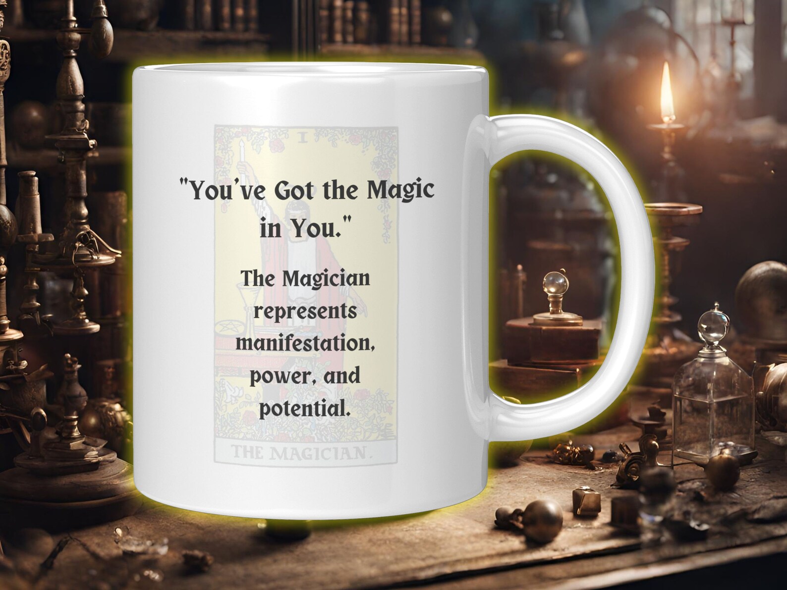 The Magician Tarot Card Mug, Tarot Card Mug, Tarot Mug, Witchy Mug ...