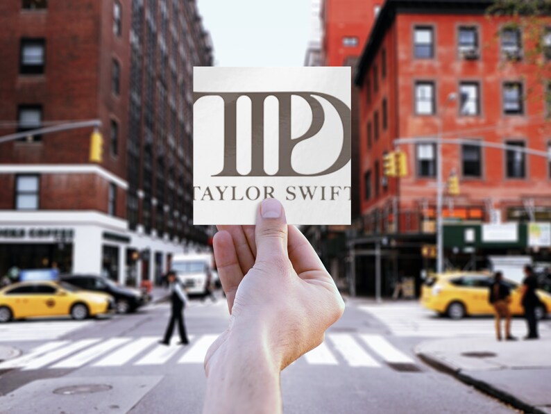 The Tortured Poets Department Sticker Square, TTPD, Taylor Swift ...