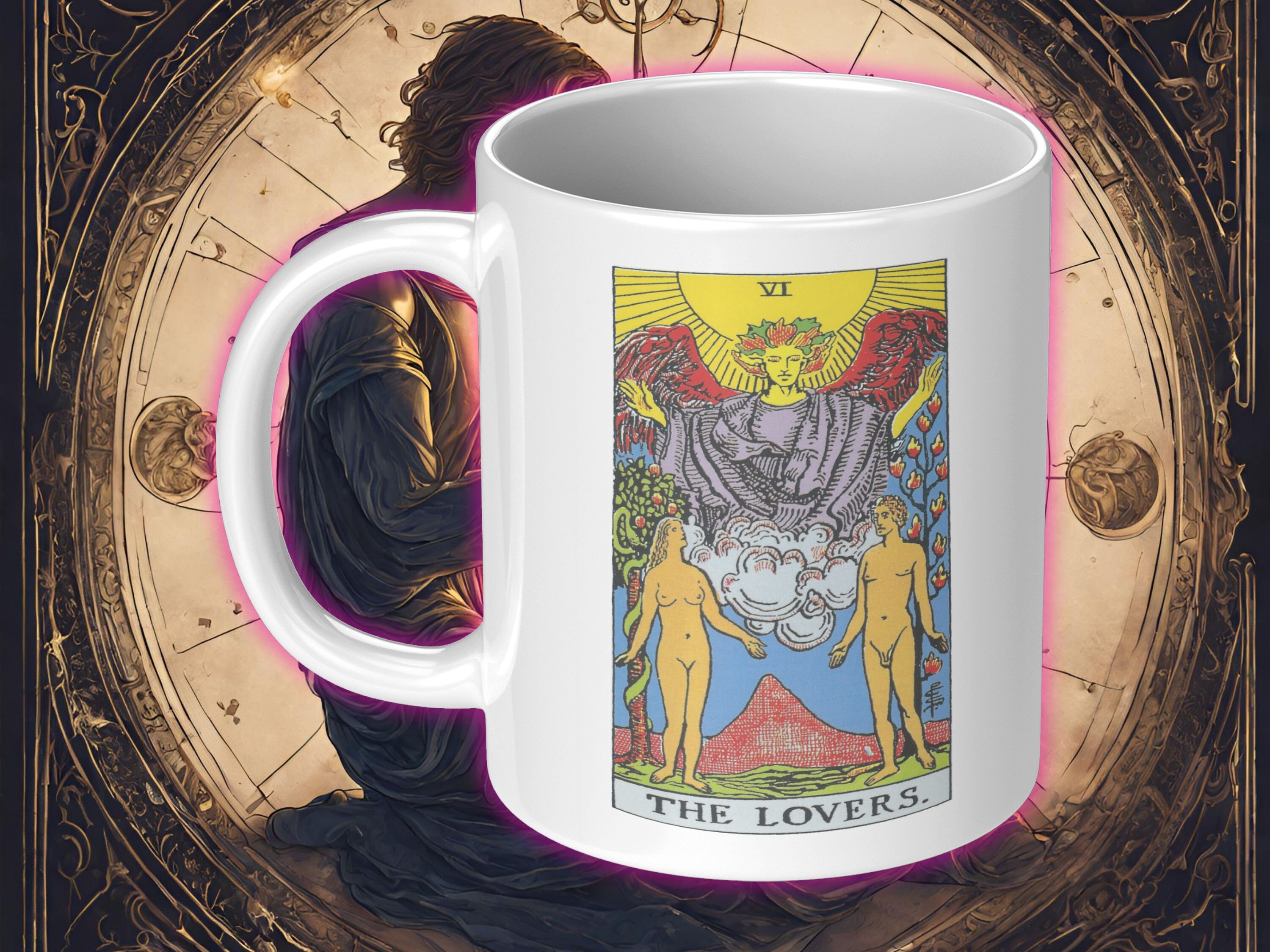 The Lovers Tarot Card Mugs, Tarot Card Mug, Tarot Mug, Witchy Mug ...