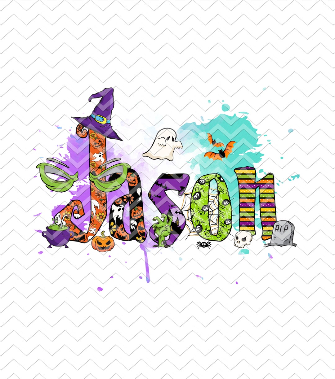 Personalization Halloween Png for Kids Kids Halloween Png - Etsy