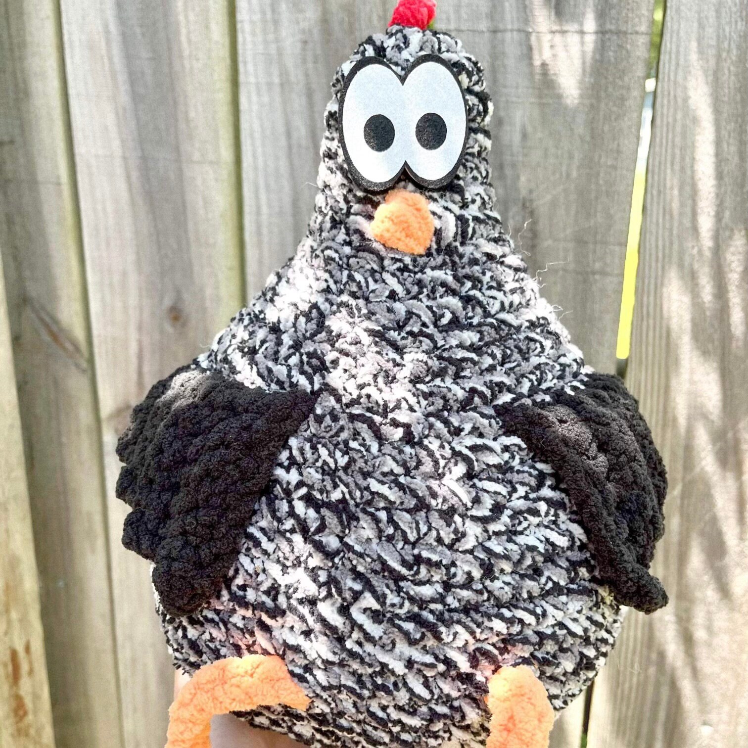 Glitter Chicken Amigurumi Eyes, Felt Eyes, Kawaii Eyes, Crochet Eye ...