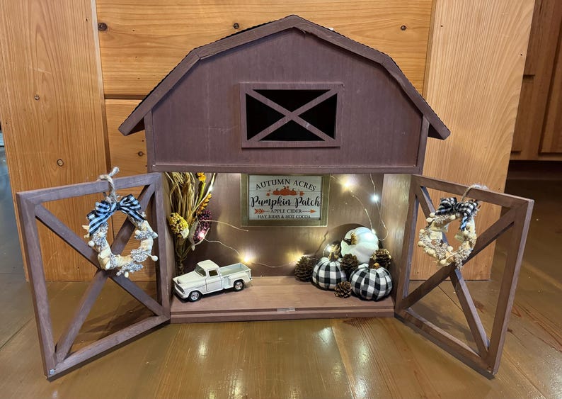 Fall Barn, Pumpkin Patch, Fall Decor - Etsy