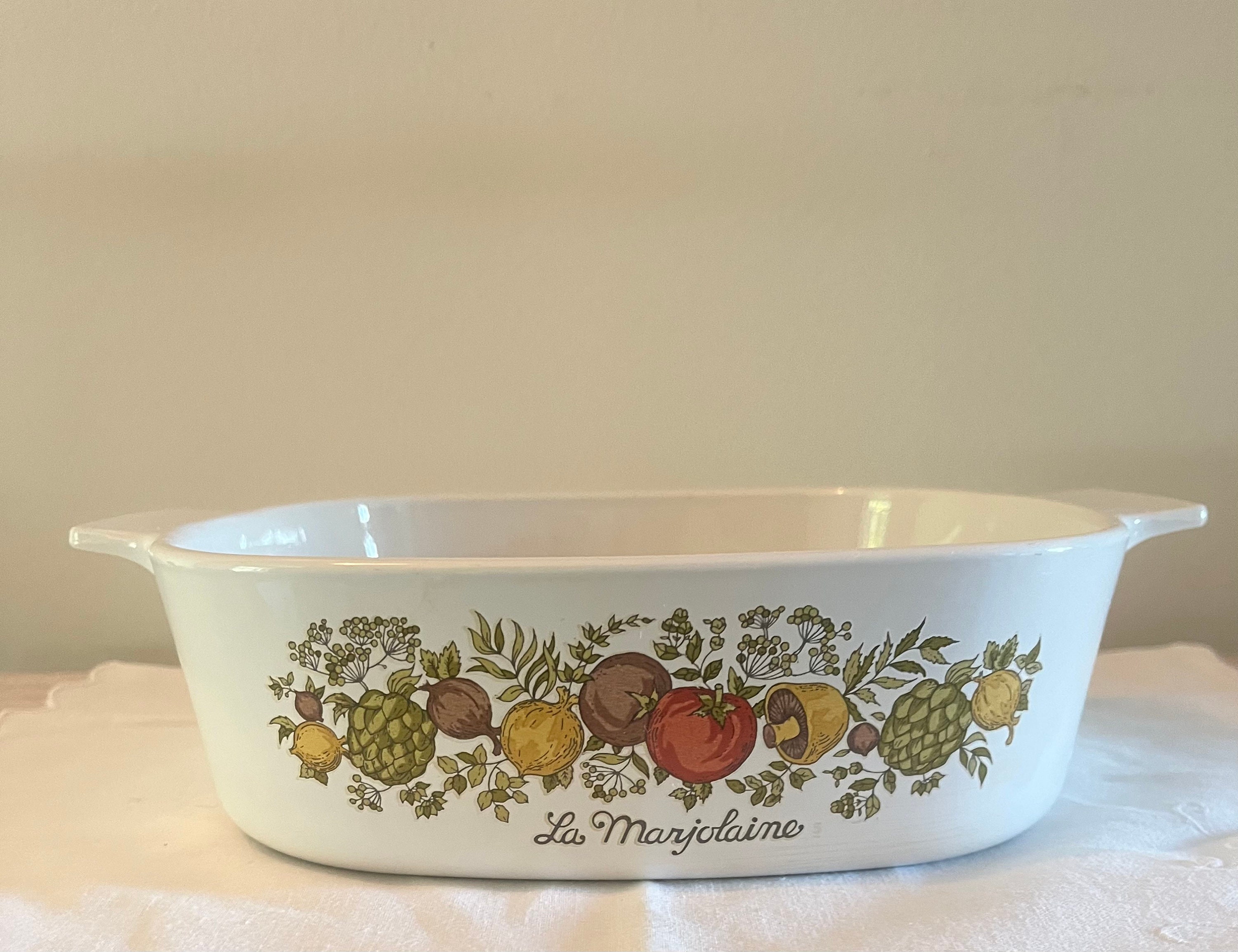 RARE Vintage Corning Ware A-2-B Spice of Life La Marjolaine 2 Qt ...