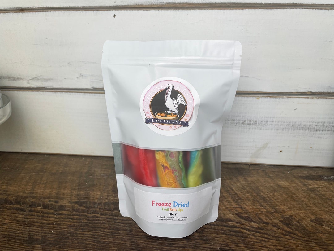 Freeze Dried Fruit Rolls Ups - Etsy