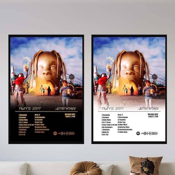 Travis Scott Album Cover Art - Etsy