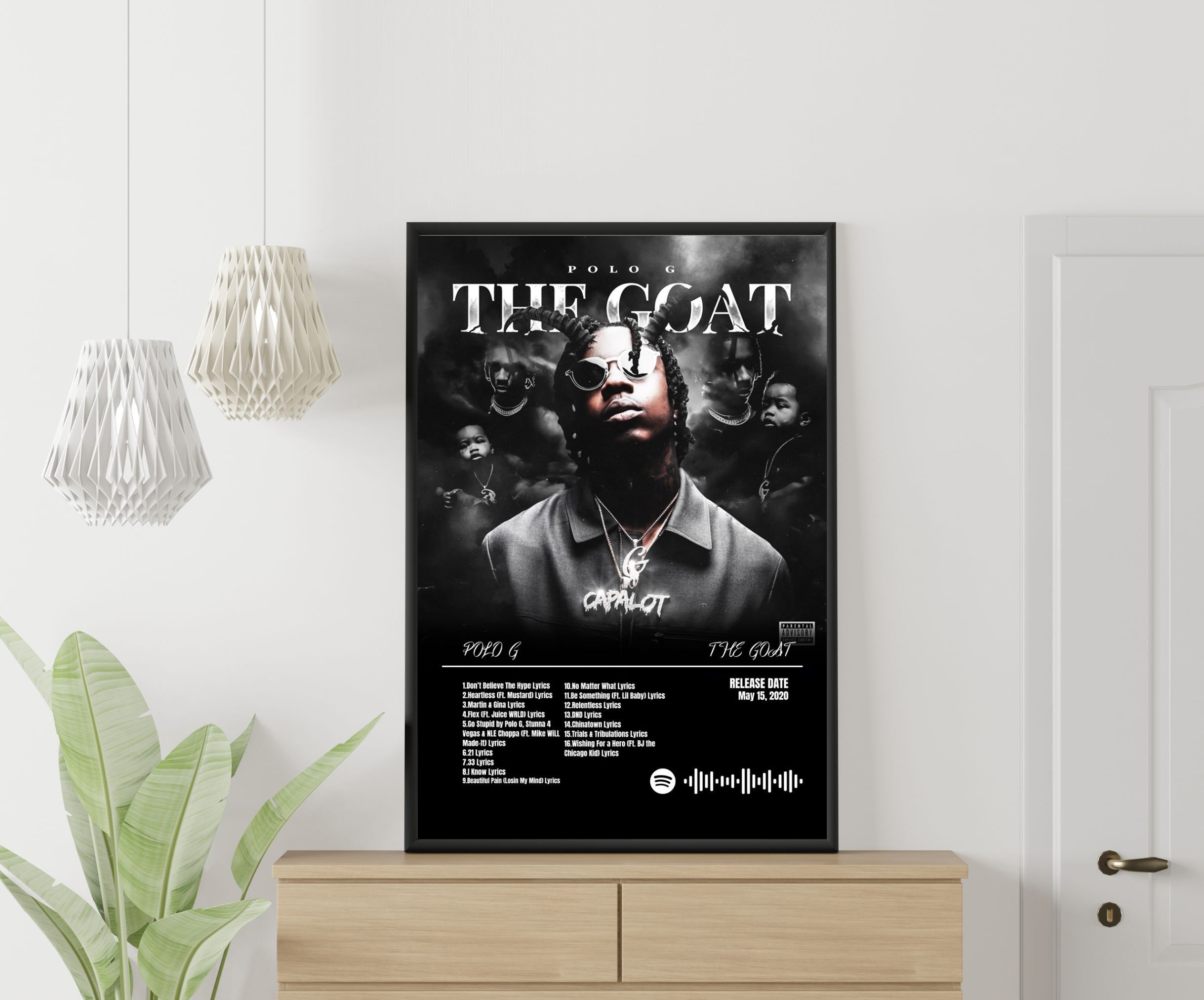Polo G Poster / The Goat Poster / The Goat Tracklist / The Goat Album ...