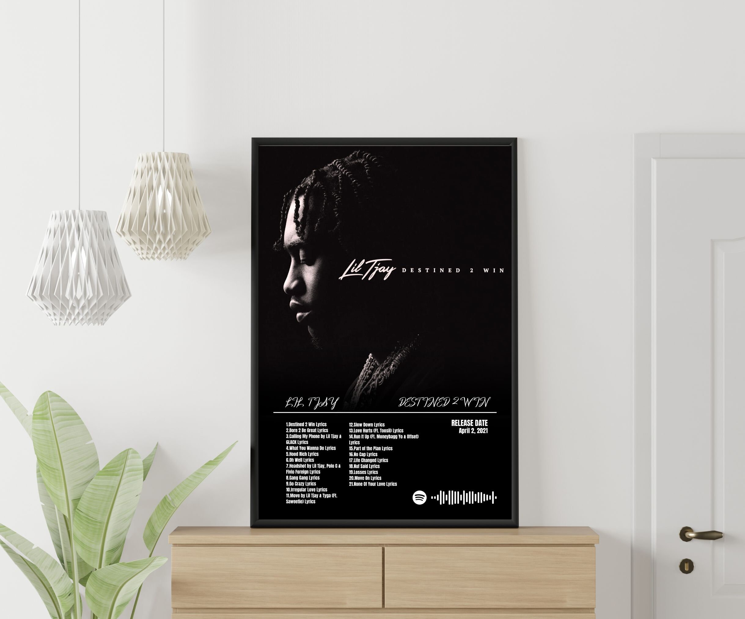 Lil Tjay Musik Album Cover Poster Entworfen Und Verkauft Von {store Name}