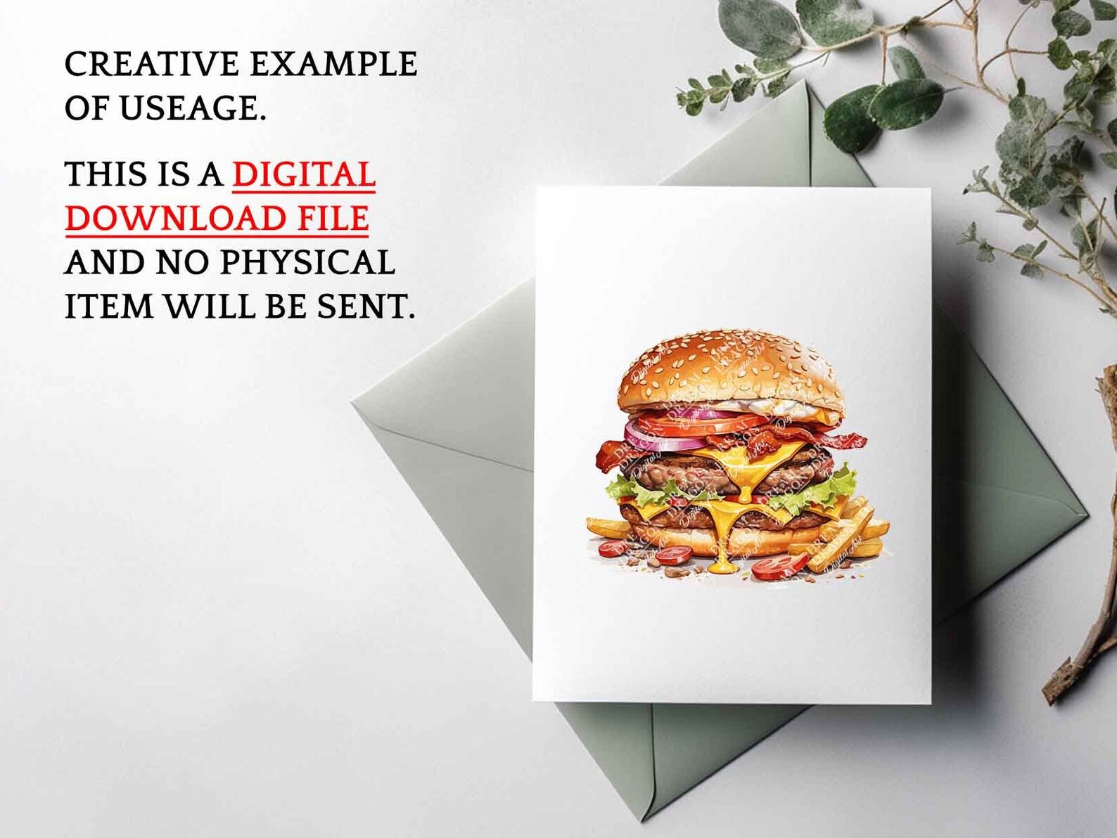 Beef Burgers Clipart, Fast Food Clipart, Junk Food Clipart, Food ...