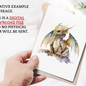 Dragons Watercolor Clipart Bundle, Fantasy Clip Art, Fantasy Clipart ...