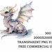 Dragons Watercolor Clipart Bundle Fantasy Clip Art Fantasy - Etsy