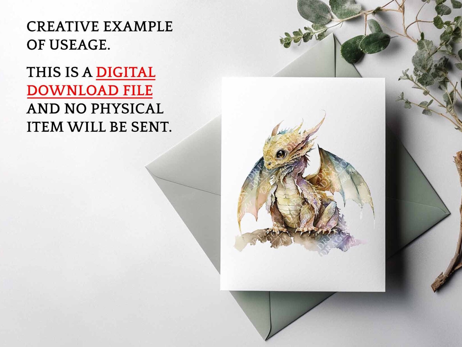 Dragons Watercolor Clipart Bundle, Fantasy Clip Art, Fantasy Clipart ...