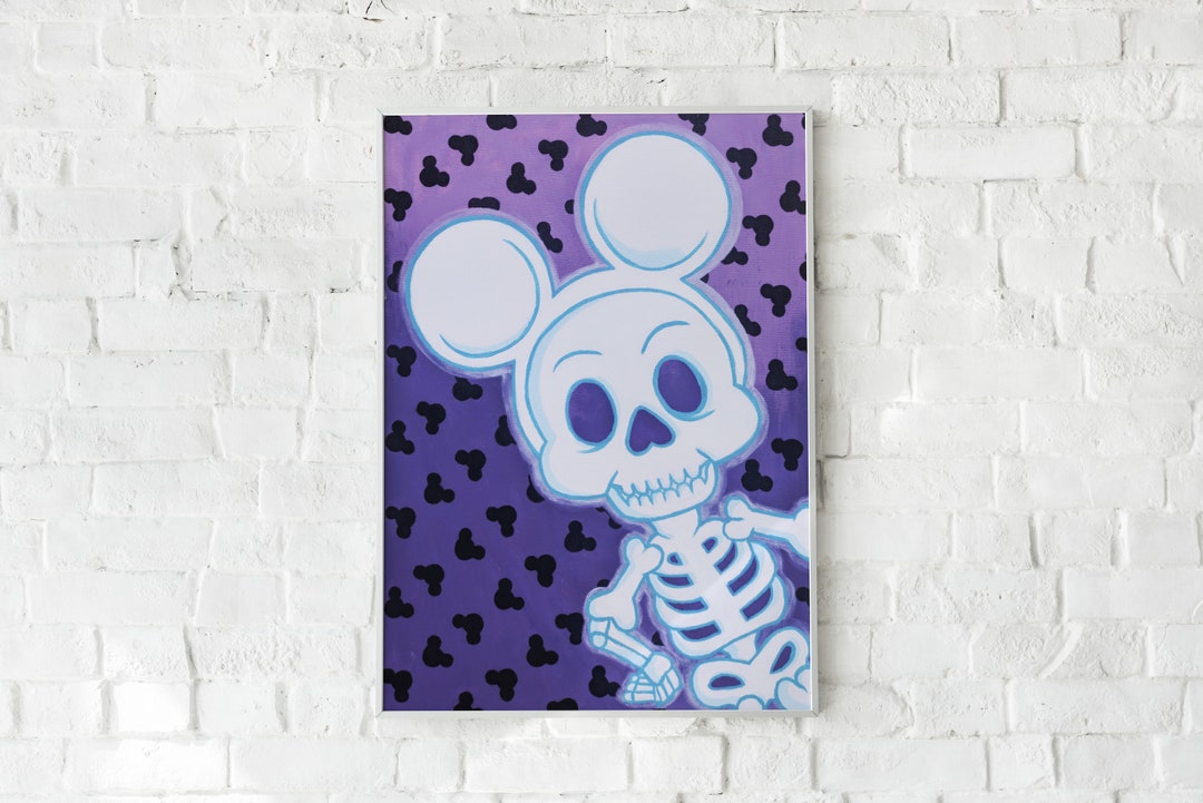 X-ray Mickey Art - Etsy