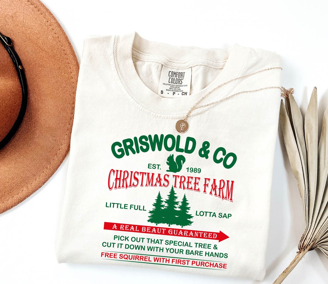 Comfort Colors® Griswold Christmas Tree Farm Shirt Christmas - Etsy