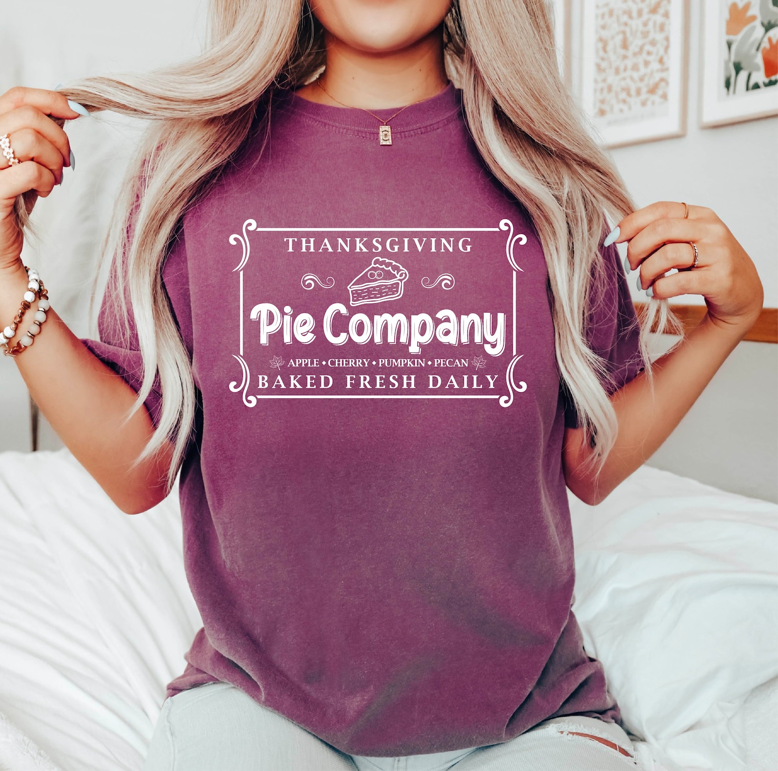 Comfort Colors® Thanksgiving Pie Shirt, Pumpkin Pie Shirt, Thanksgiving ...