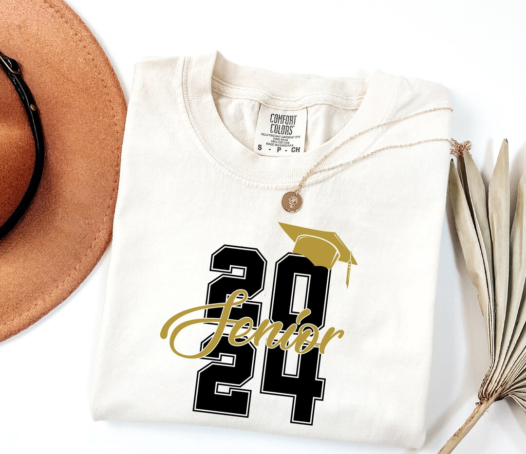 Comfort Colors® 2024 Grad Shirt, Class of 2024 Shirt, Senior Shirt ...