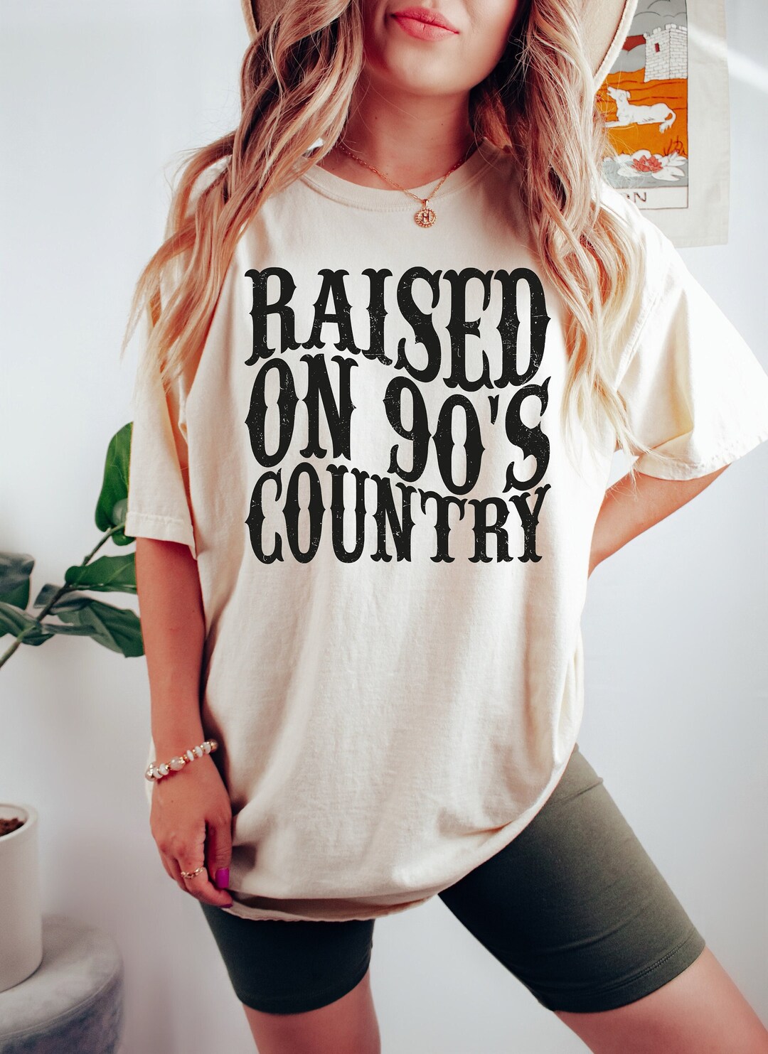 Comfort Colors® Raised on 90s Country Shirt, Country Music Shirt ...