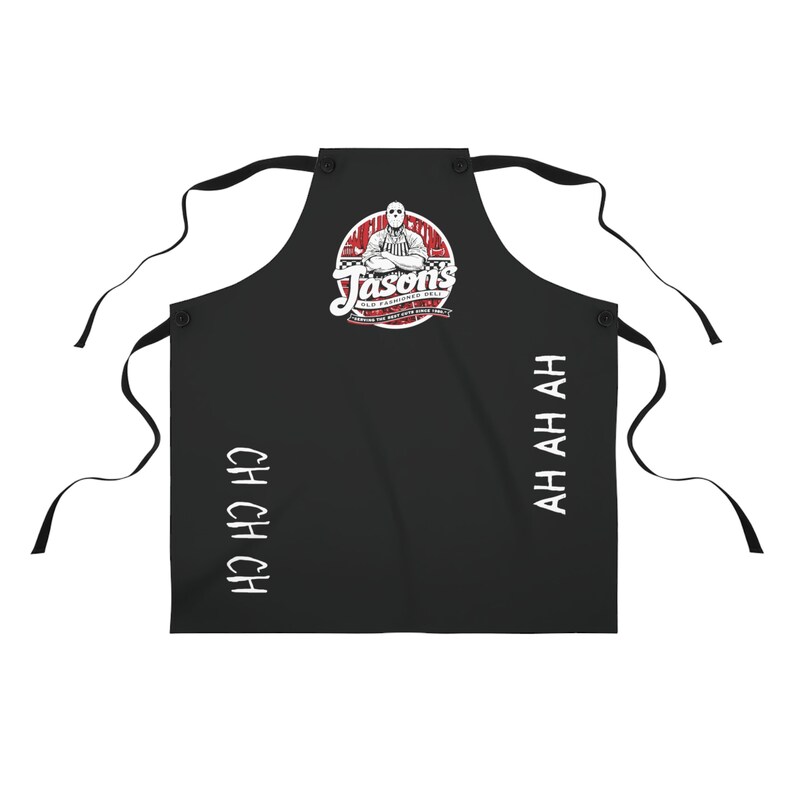 Horror Apron, Jason Voorhees Inspired Apron, Horror Movie Apron ...
