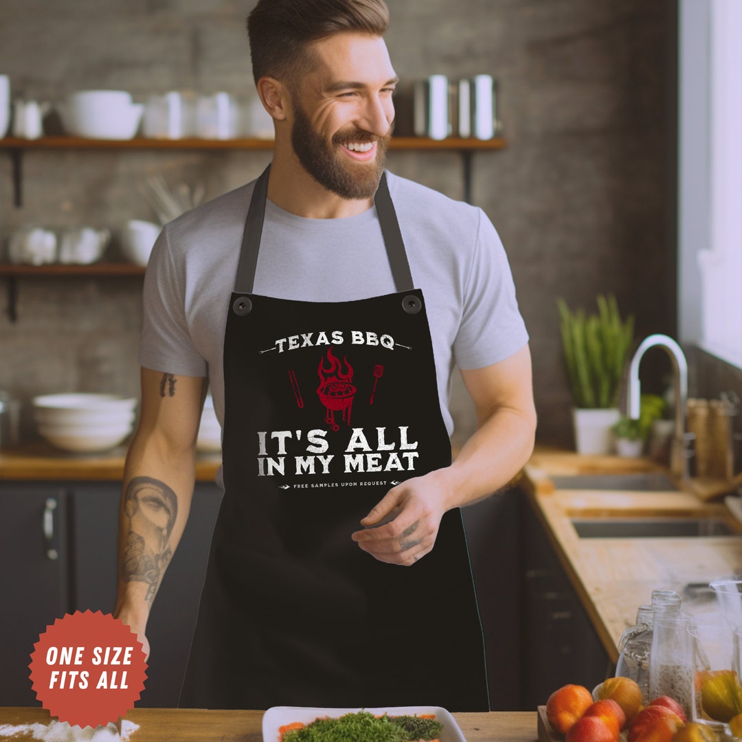 Apron for Men, Funny Man Gift, BBQ Gifts Funny Apron Fathers Day Dad ...