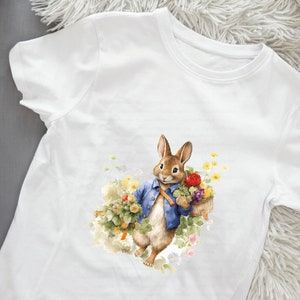 Beatrix Potter Style PNG & SVG Clipart | Baby Shower | Birthday Nursery ...