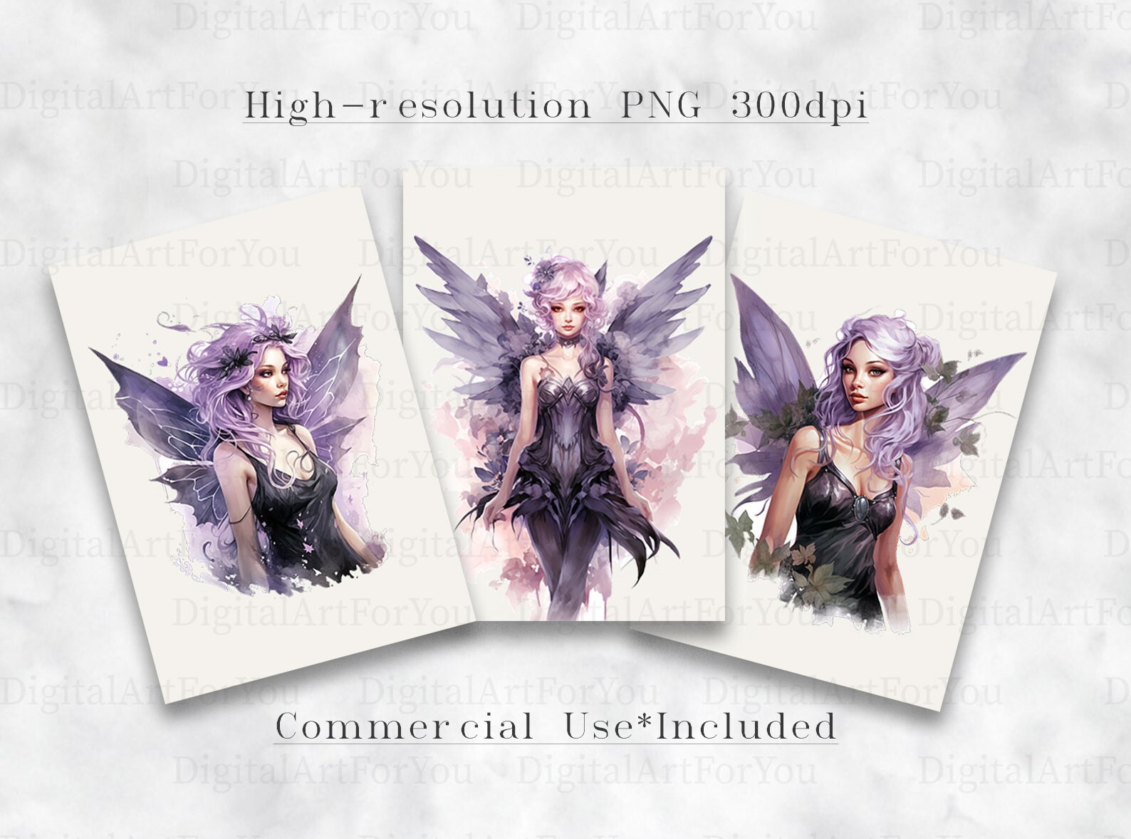 Dark Fairies 25pc PNG & SVG Bundle Dark Fairy PNG Dark - Etsy