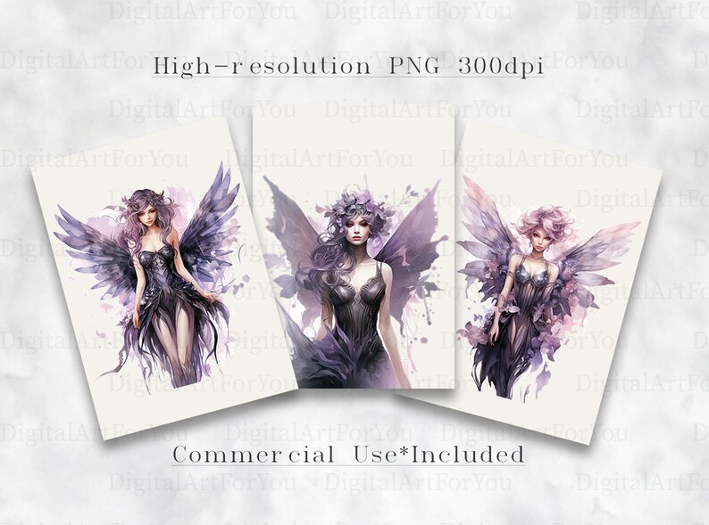 Dark Fairies 25pc PNG & SVG Bundle Dark Fairy PNG Dark - Etsy