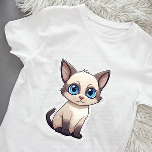 Cute Cat Clipart 25pc PNG & SVG | Cats Breeds |card Making | Printable ...