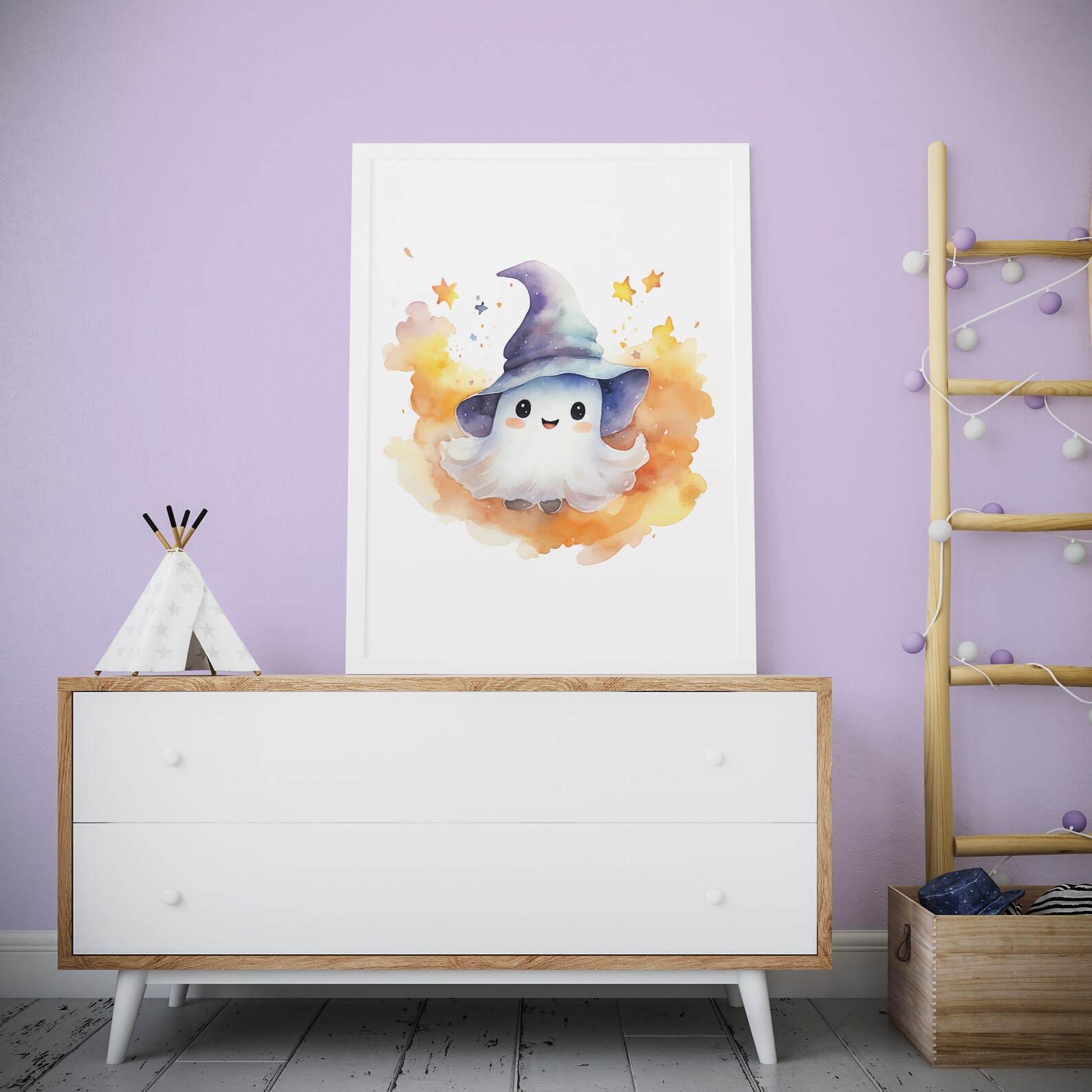 Cute Ghost 25pc Watercolor PNG Halloween PNG Ghost Clipart Spooky ...
