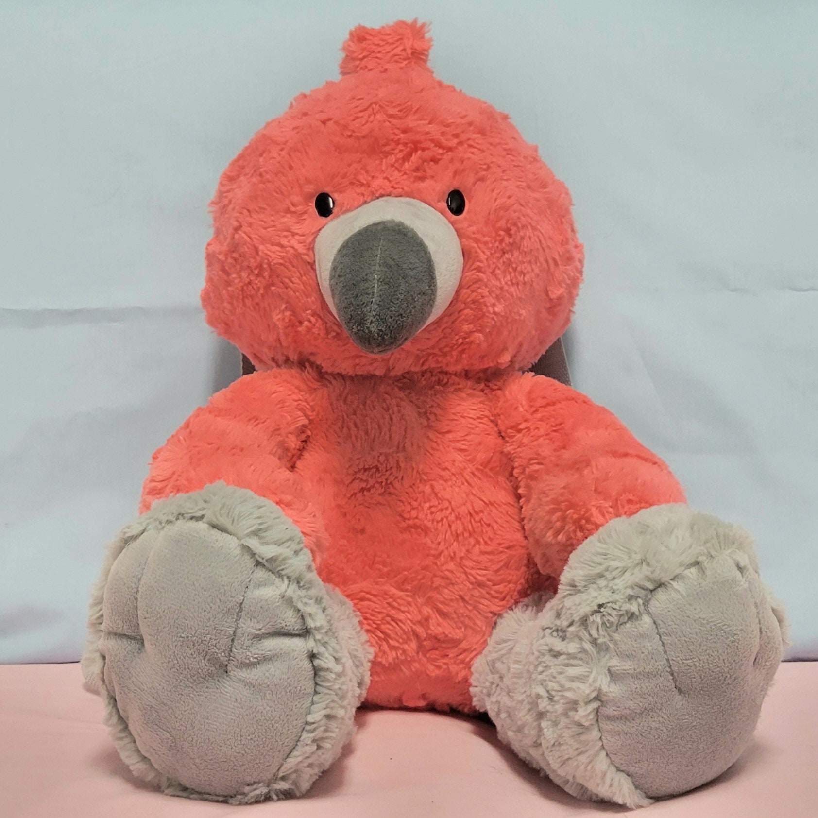 Pink Flamingo Plush Pack Backpack - Etsy