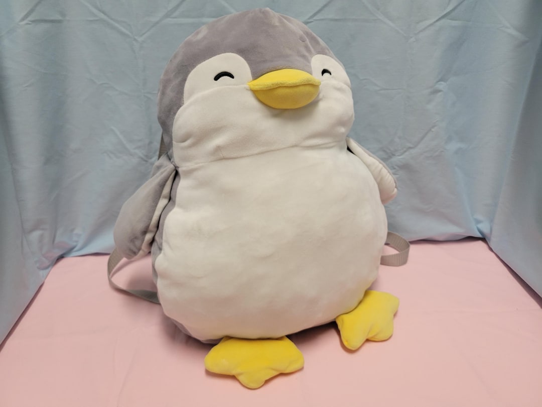 Massive Grey Penguin Plush Pack Backpack - Etsy
